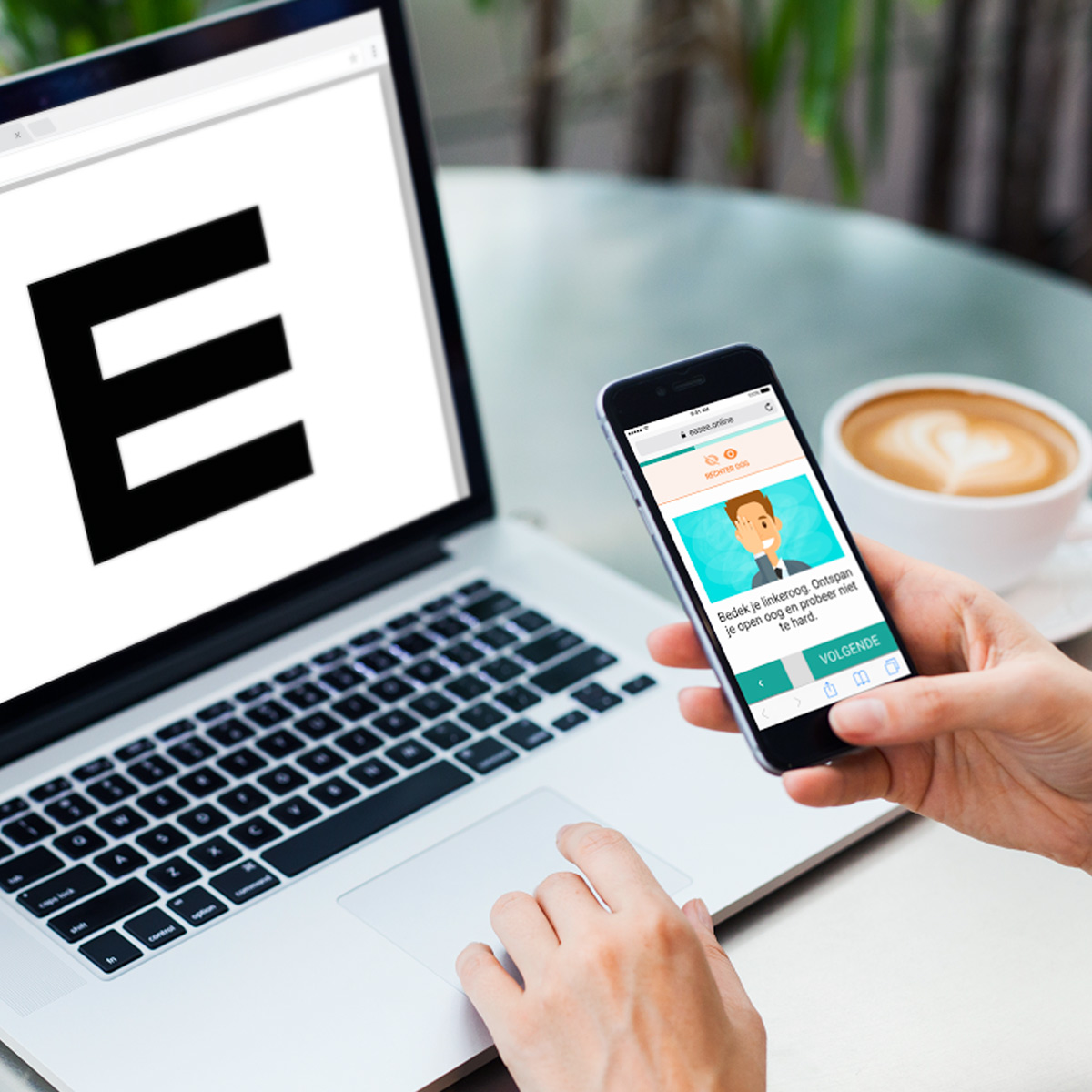 Nieuw: Test je ogen online | easee online oogtest